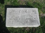 Nancy Elizabeth Baugh Cox – Brumley Family Branches